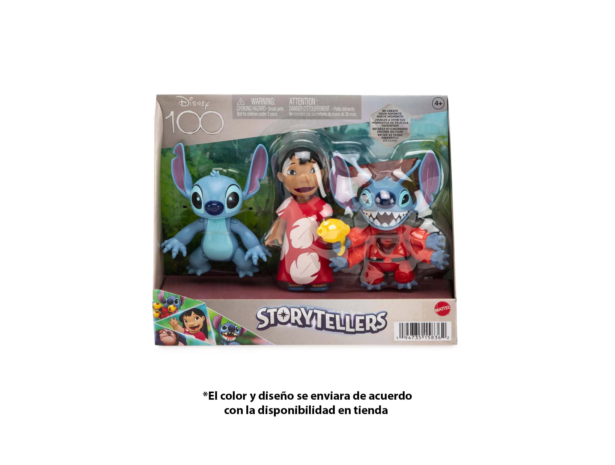 Conjunto De Figuras De Lilo Y Stitch LILO & STITCH Set De 8 Figuras