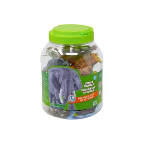 Figuras Rino Toys Bote De Selva Con 19 Piezas Para Niños 257655 ...