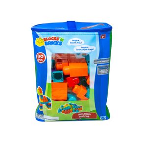 Set De Construcción Rino Toys Armables Con 90 Pzas Para Bebés 154335 ...