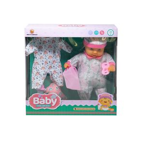 Muñeco Rino Toys Bebé Con Accesorios Para Niñas JT-BLSM818 | Surtidora ...
