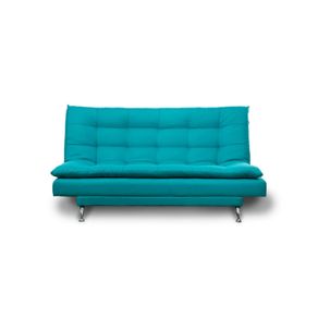 Sofá Cama Matrimonial 3 Posiciones Modelo Paris Turquesa ...